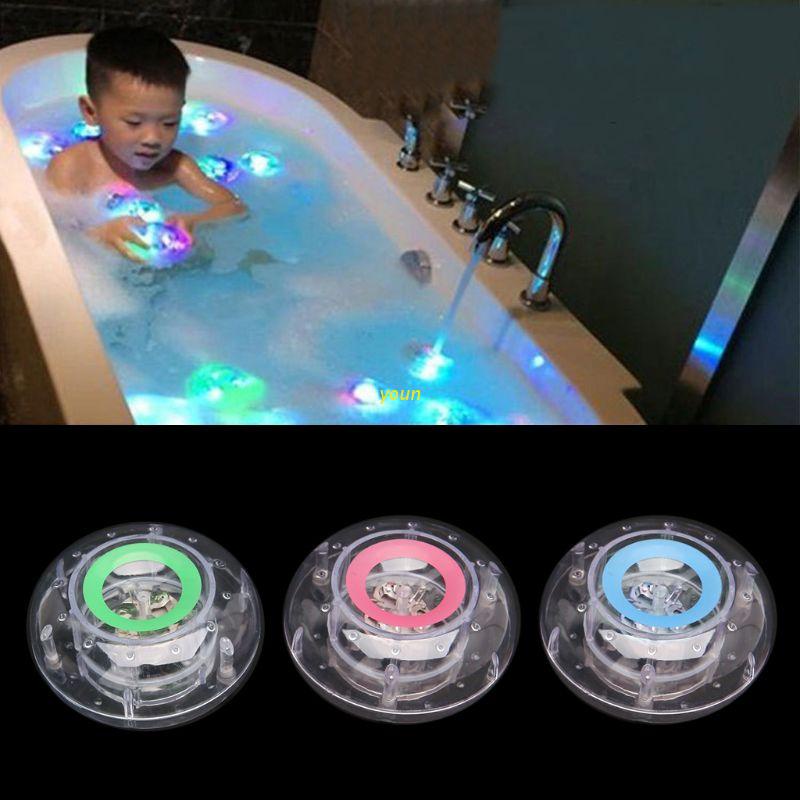 youn Bathroom LED Light Kids Color Changing Ball Toys Waterproof In Tub ...