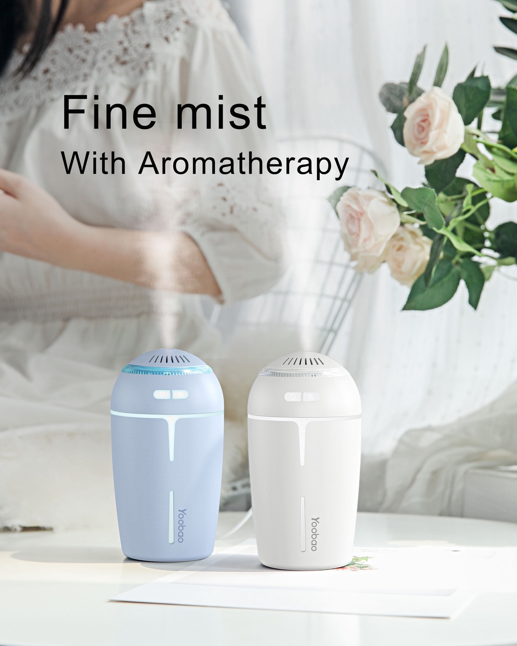 Yoobao YB-H05 USB Air Humidifier 300mL High Capacity with Built-in ...