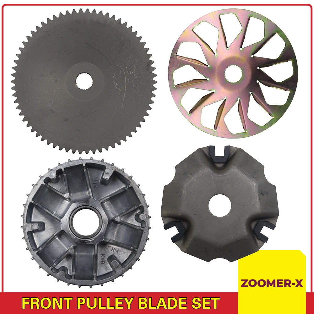 Honda Zoomer-X GPC CVT Front Pulley Blade Set | Shopee Philippines