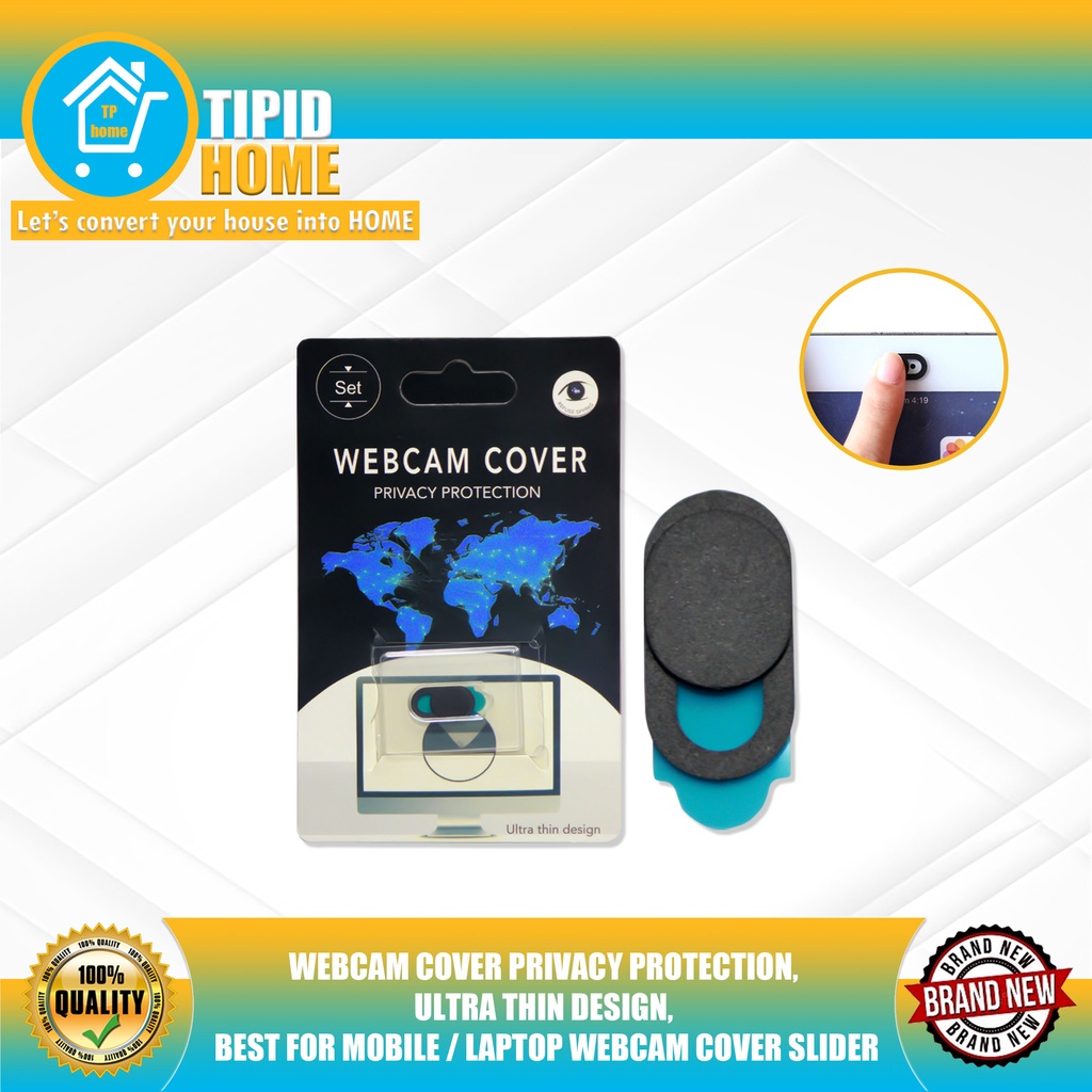 WEBCAM COVER PRIVACY PROTECTION, ULTRA THIN DESIGN, BEST FOR MOBILE ...