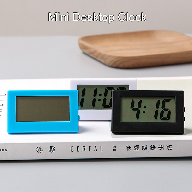 Korean Simple Desktop Clock Portable Mini Silent Electronic Clock ... Korean Simple Desktop Clock Portable Mini Silent Electronic Clock ...