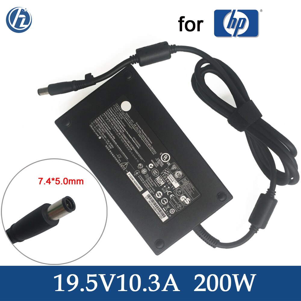 Original 200W 19.5V 10.3A Adapter Power Supply for HP OMEN 15 17 ZBook ...