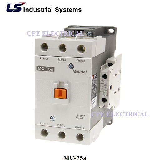 LS MC-75a AC3 75A 3 Pole Magnetic Contactor | Shopee Philippines