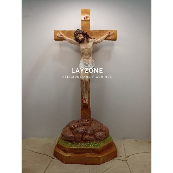 Cross stand / Crucifixion of Jesus (16/ inches) | Shopee Philippines