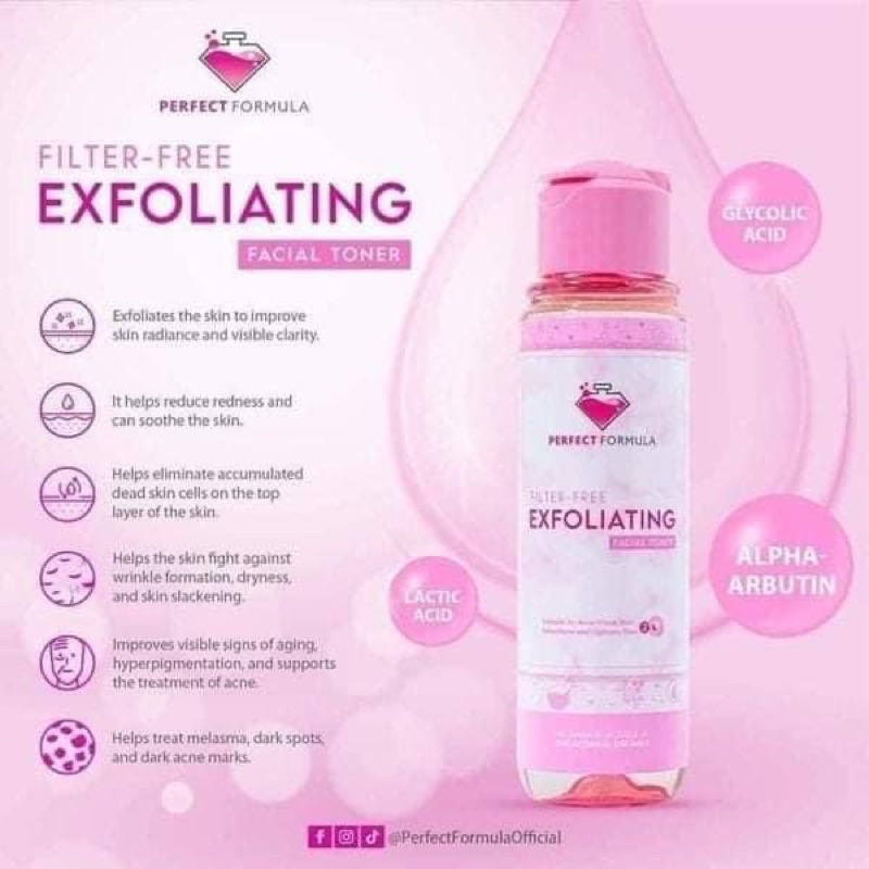 AUTHENTIC PERFECT FORMULA Exfoliating Set ( Mild / EXTRA STRENGTH ...