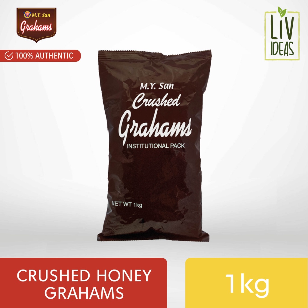 MY San Crushed Honey Graham Crackers 1 kilo / 1kg | Shopee Philippines