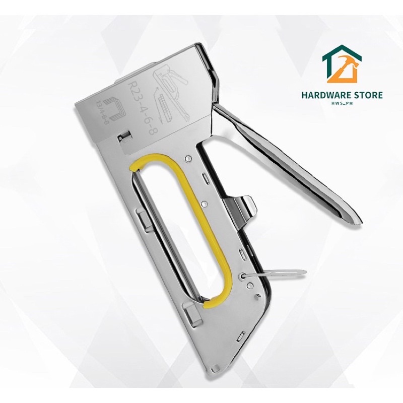 Gun Tacker Powerful Staple Gun R23-1008F with bala Staple wire 1008F ...