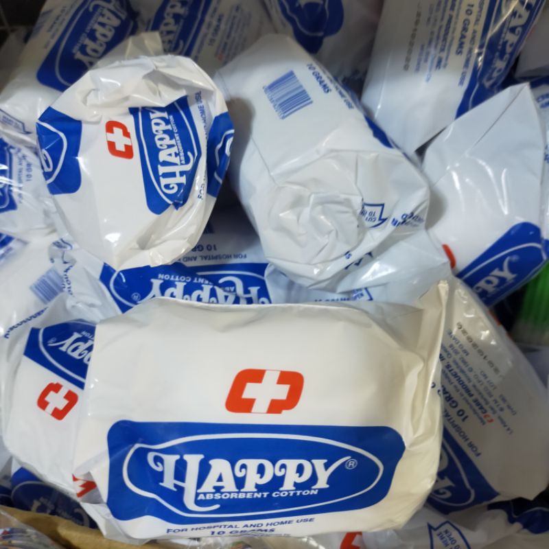 Happy bulak cotton 10grams | Shopee Philippines
