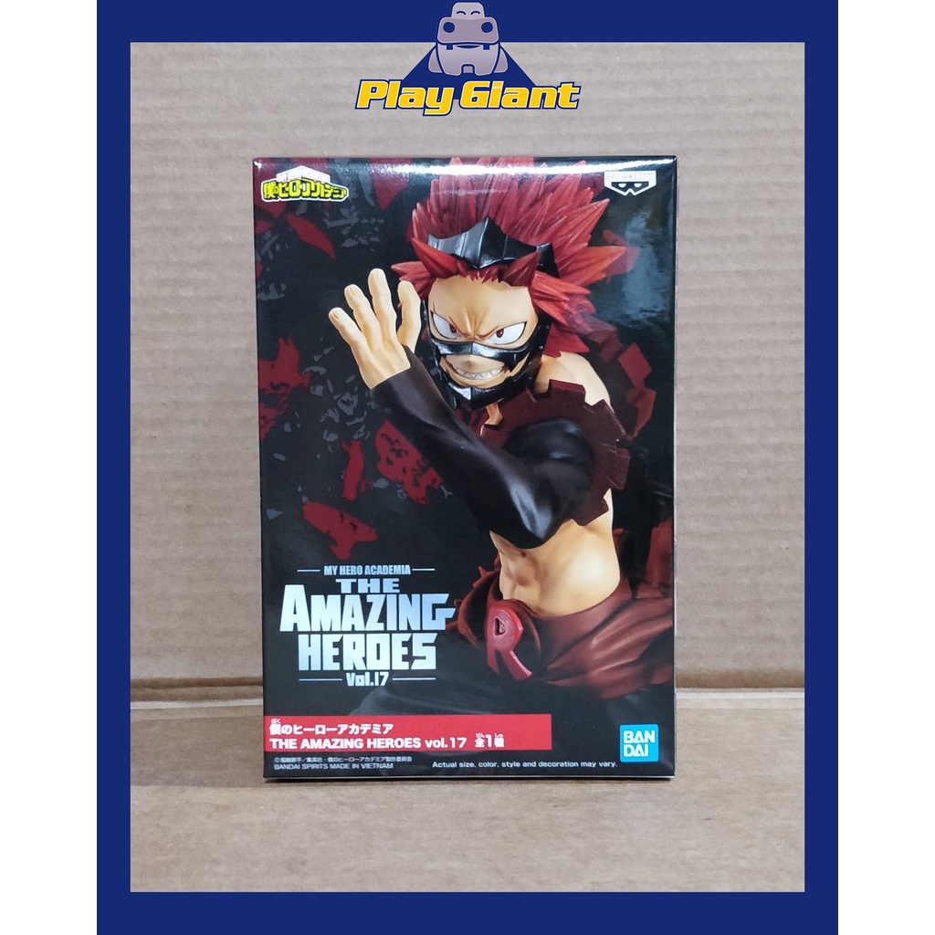 My Hero Academia: The Amazing Heroes Vol. 17: Eijiro Kirishima | Shopee Philippines