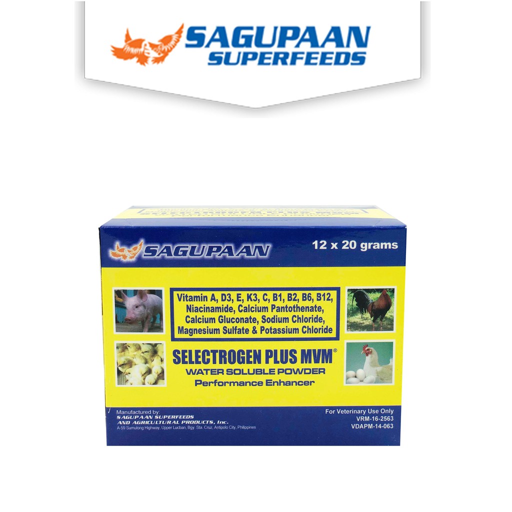 Selectrogen Plus 20grams x 12 sachet Water Soluble Powder Performance ...