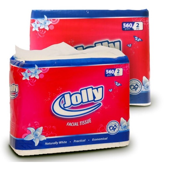 Jolly Tissue 560 Gram - Jolly Facial Tissue - Facial Tissue - Jolly ...