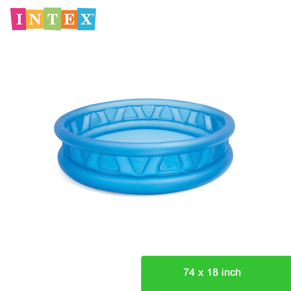 INTEX® 58431 Soft Side Pool, Ages 3+ (74 x 18 in) | Shopee Philippines