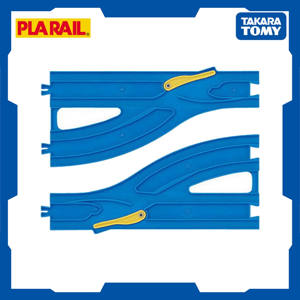 Pla Rail R-13 Point Rail Single Track Changes Double Tracked | Shopee ...