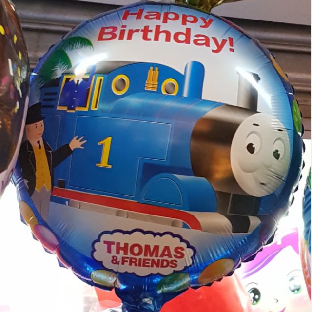 THOMAS THE TRAIN ROUND FOIL BALLOONS (5PCS/PACK) | Shopee Philippines