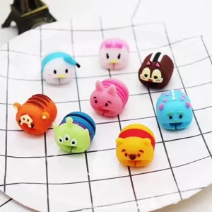 Cute Cable Bite Animals Protector Charging Cord USB Cable Data Line ...