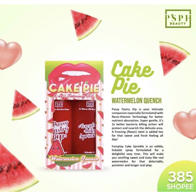 Original PSPH Beauty CAKE PIE 2-in-1 Intimacy Kit FEMININE WASH ...