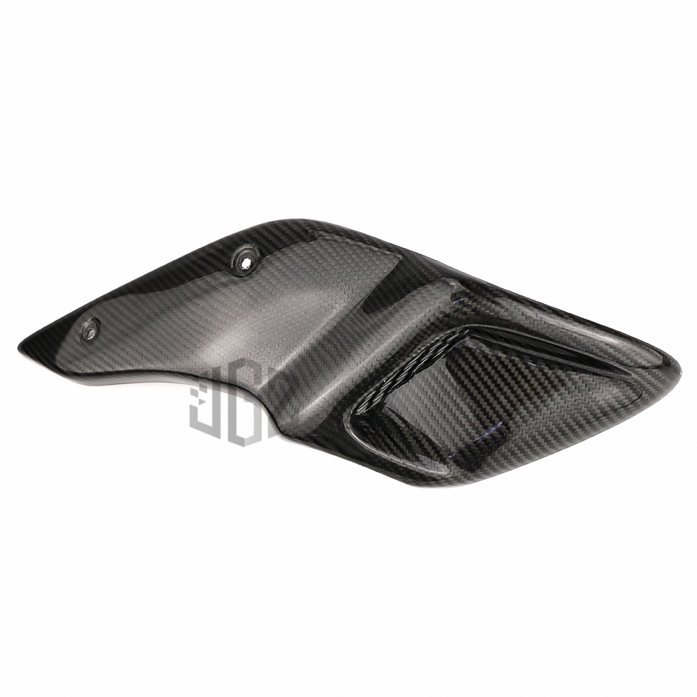 Motorcycle Intake Shorter Pipe + Cover Carbon Fiber Side Protector Heat ...