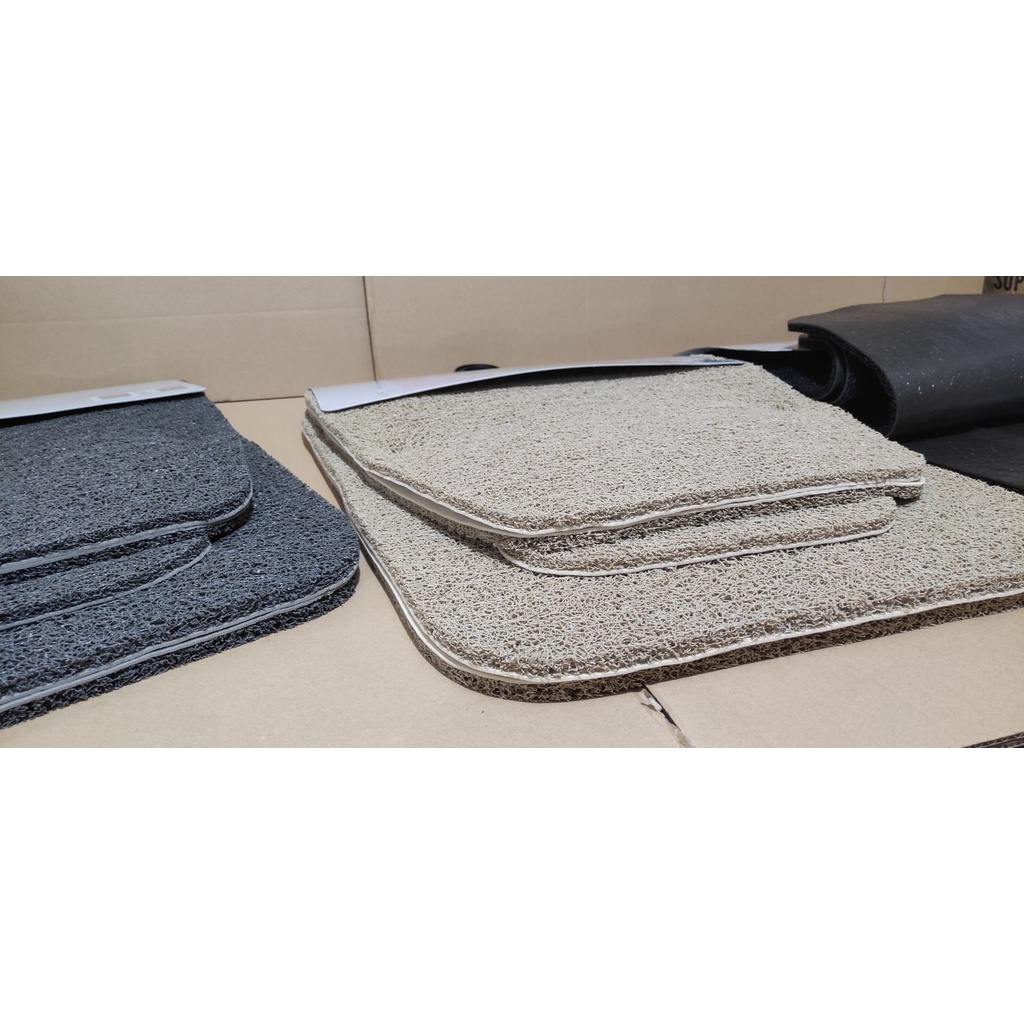 PVC CAR MATTING UNIVERSAL (black, beige, gray) | Shopee Philippines