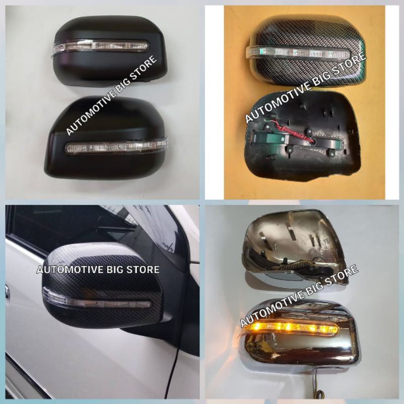 Rear View Mirror Cover for All New Avanza 2012 - 2018 Model Ori Chrome ...