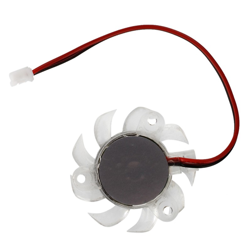 Plastic Mini Cooling Fan Heatsink Cooler DC 12V for PC Computer GPU ...