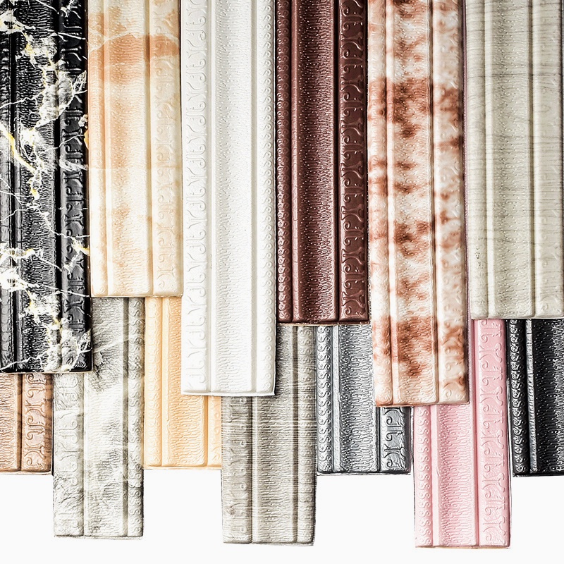 3D Selfadhesive Waterproof Pattern Wallpaper Border Wall Decor ...