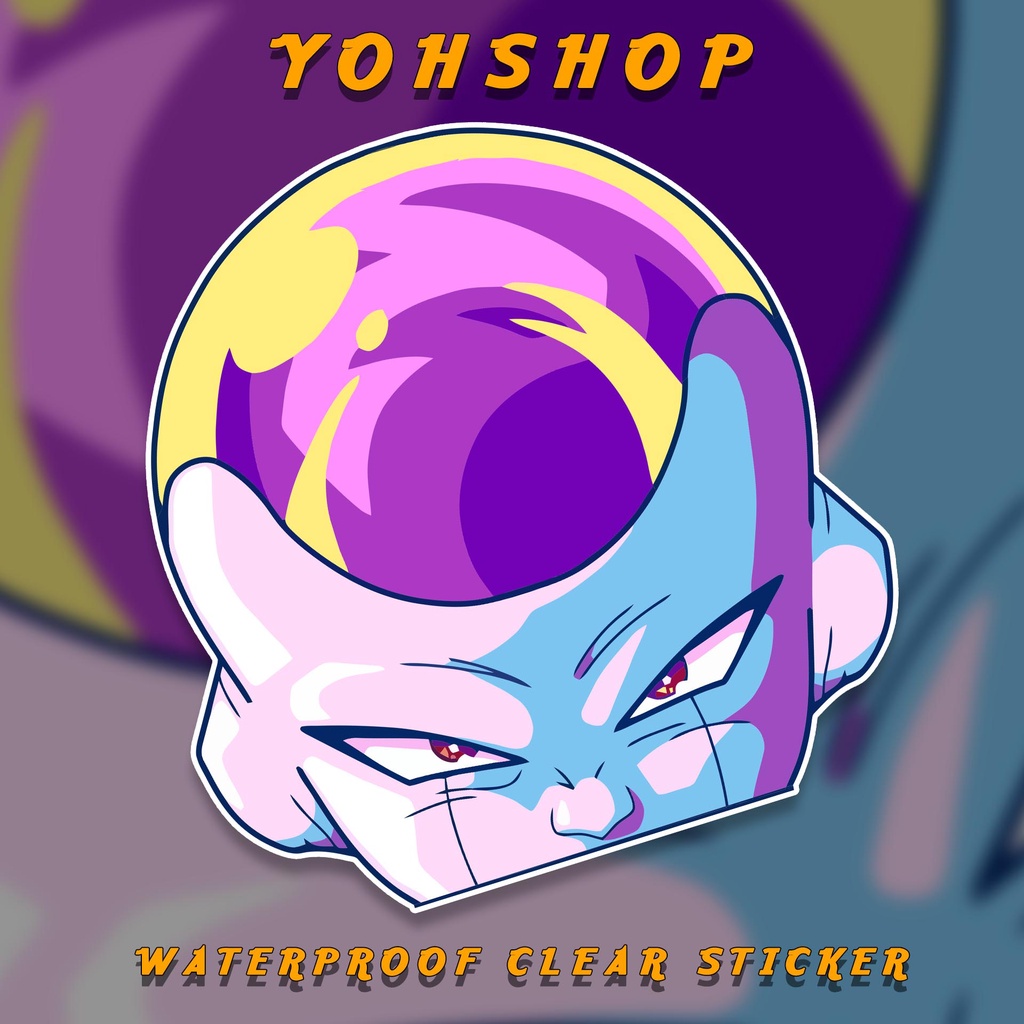 Dragon Ball Sticker | Freeza Peeker Sticker | Freeza Peeker Sticker ...