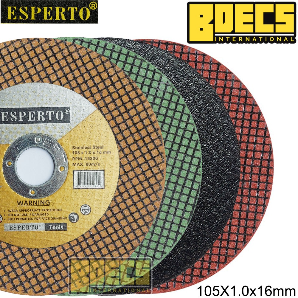 Esperto Cutting Disc Heavy Duty 4" (50pcs) For Metal I Bdecs | Shopee ...