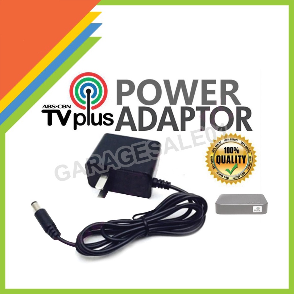 GS High-Quality 12V 1A 2A Power Adapter – Compatible with ABS-CBN TV ...