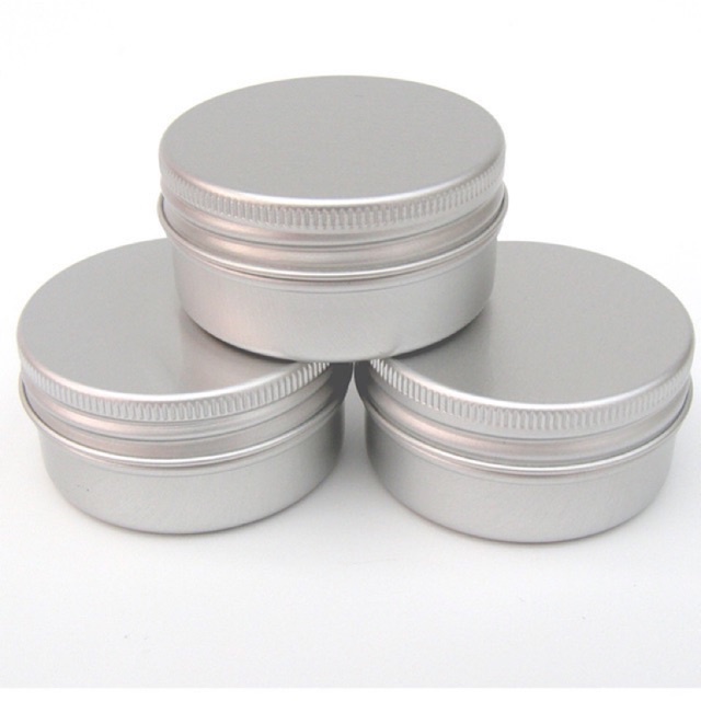 (Wholesale) Aluminum Tin Pots,Tin Jar, Tin Can Containers 50g,80g,100g ...