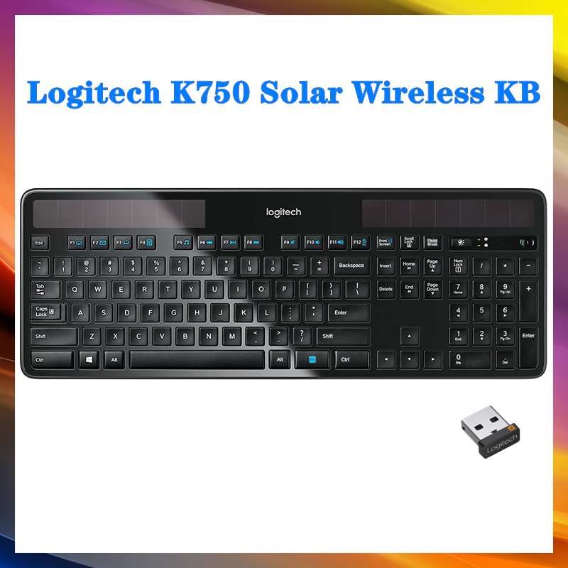 Logitech K750 Solar Wireless Keyboard with Power Monitor App | Shopee ...