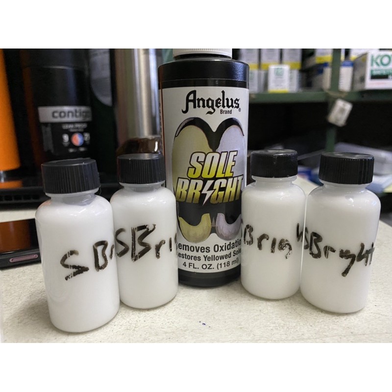 oxidation angelus sole bright leather midsole yellowing pure legit ...