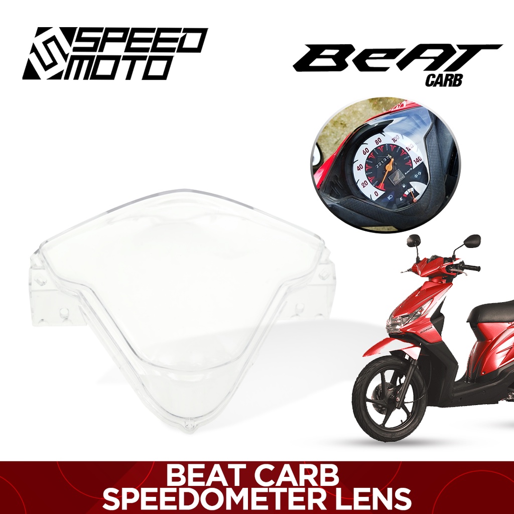 HONDA BEAT CARB OEM SPEEDOMETER CLEAR GAUGE LENS FOR BEAT CARB CLEAR ...