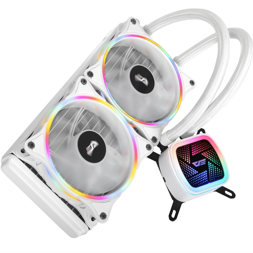 darkFlash PC Case Water Cooling Computer CPU Cooler RGB Water Cooler ...