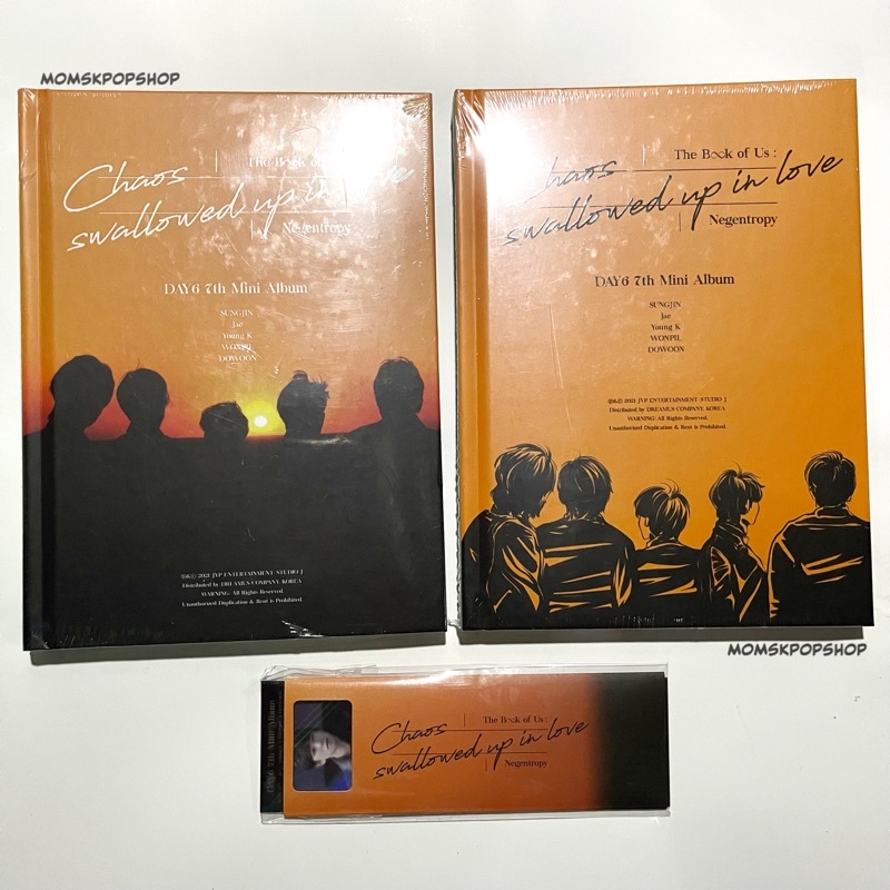 [ONHAND | SEALED] DAY6 7TH MINI ALBUM THE BOOK OF US : NEGENTROPY CHAOS ...