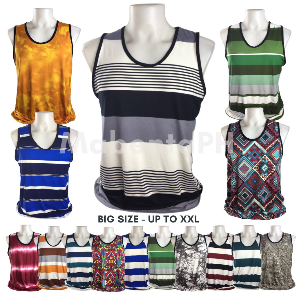 Men's Sando ~ Big Size | Shopee Philippines