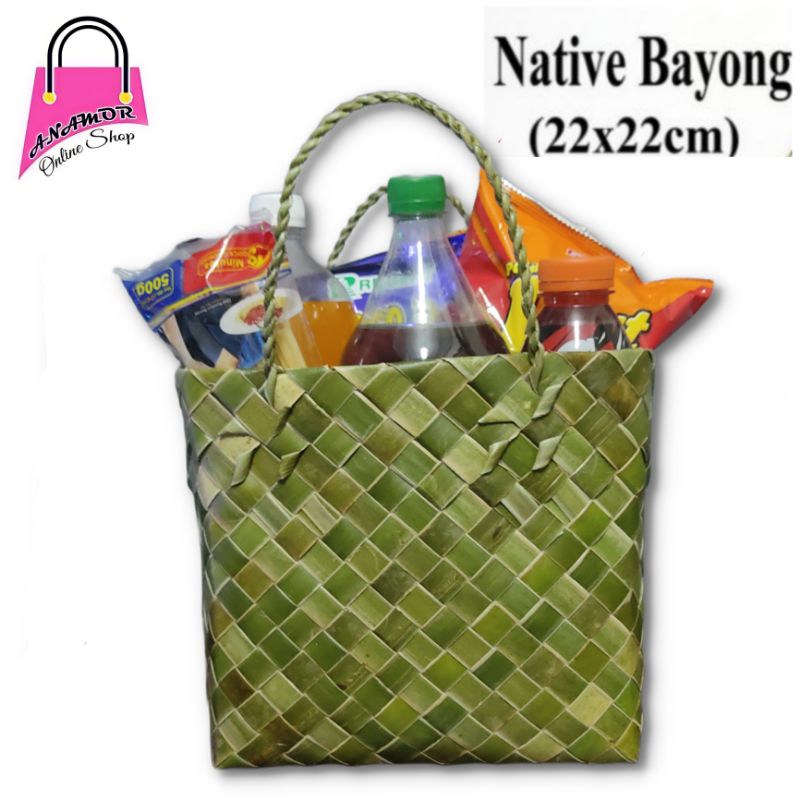 NATIVE PANDAN BAYONG BAG / HANDMADE BAG | Shopee Philippines