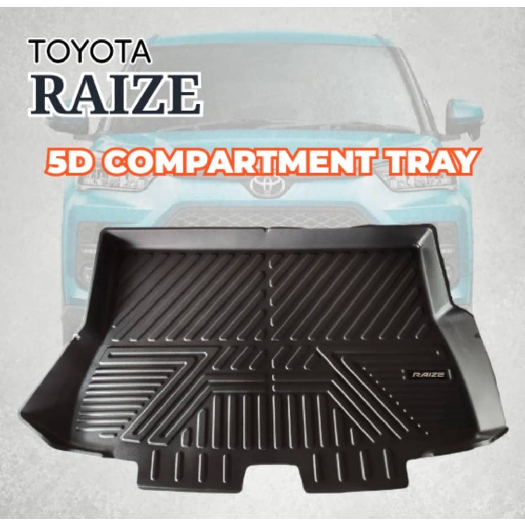 Toyota Raize 5D Trunk Tray | Shopee Philippines