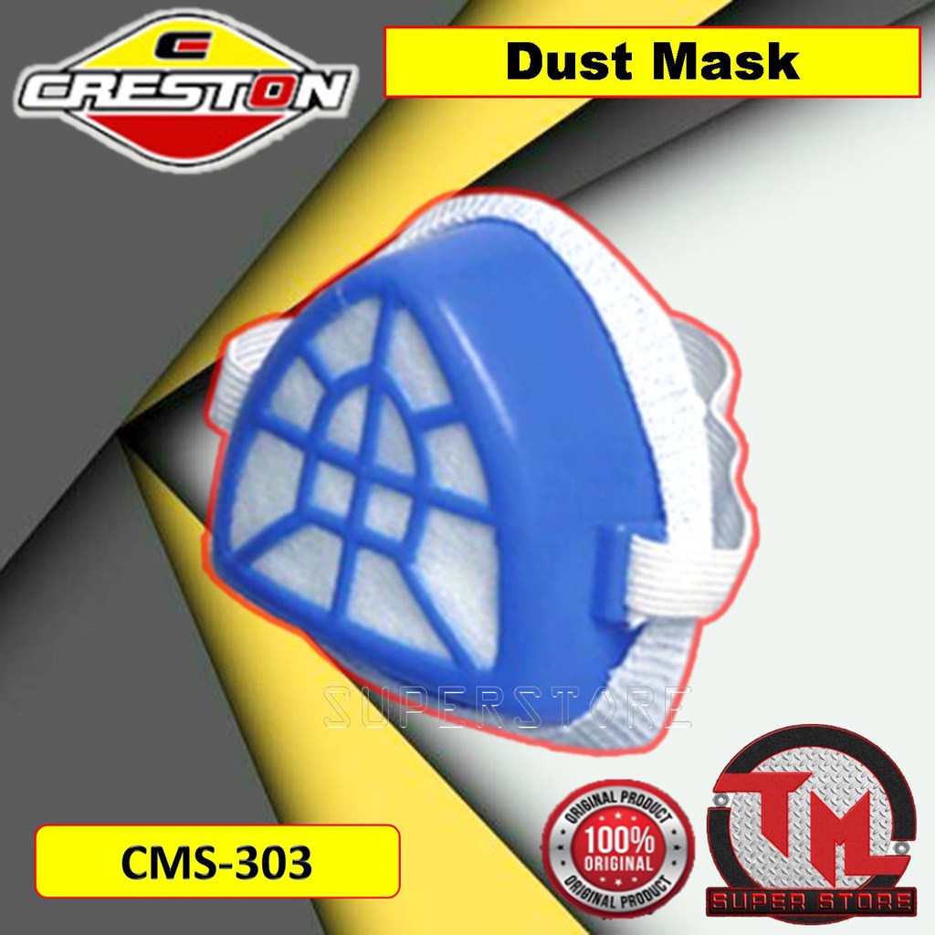 CRESTON Dust Mask CMS303 • Tm ss | Shopee Philippines