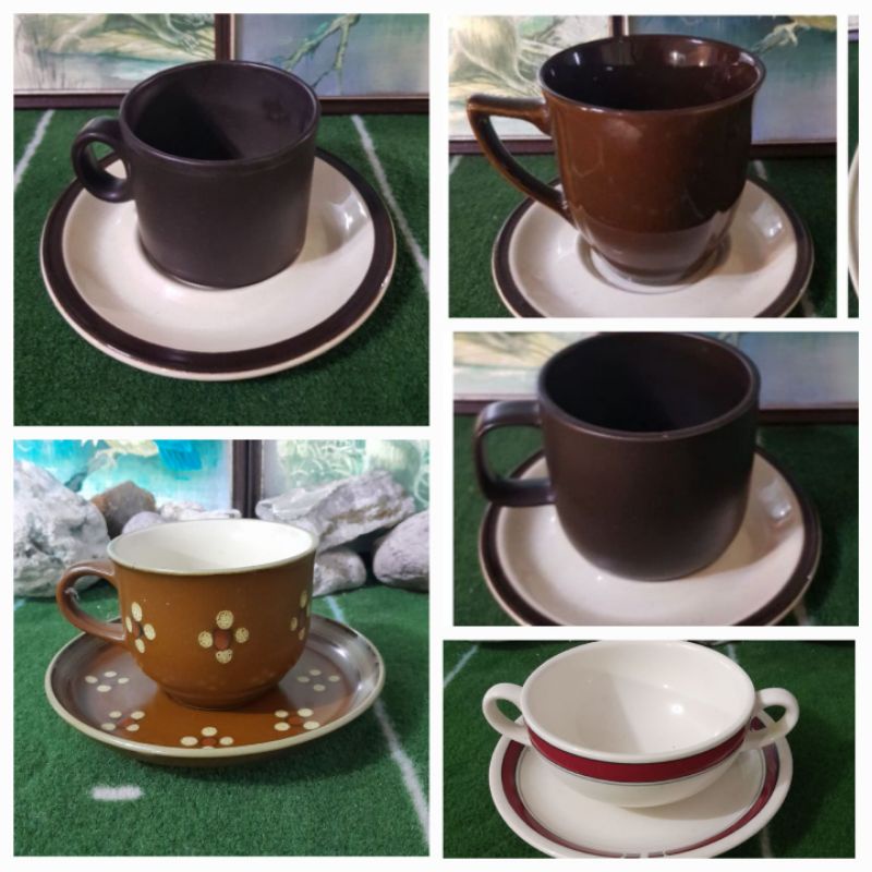 Noritake Yamaka Poole Sherwood Doverstone Staffordshire England Cup and ...