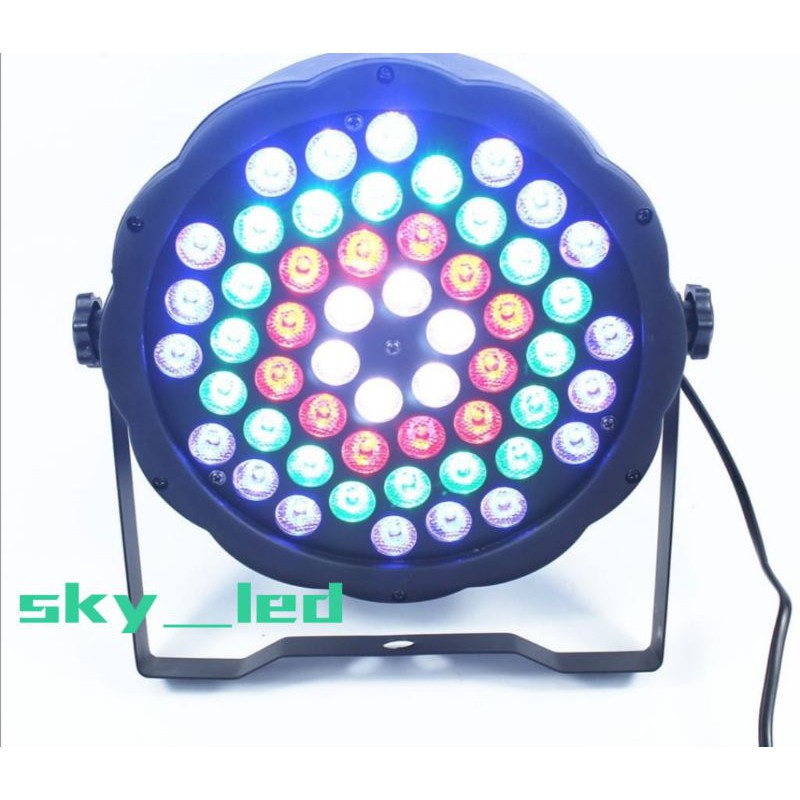 54led DISCO STAGE SPOTLIGHT (NO SOUND SENSOR) 54W RGB STAGE LIGHT/PAR ...