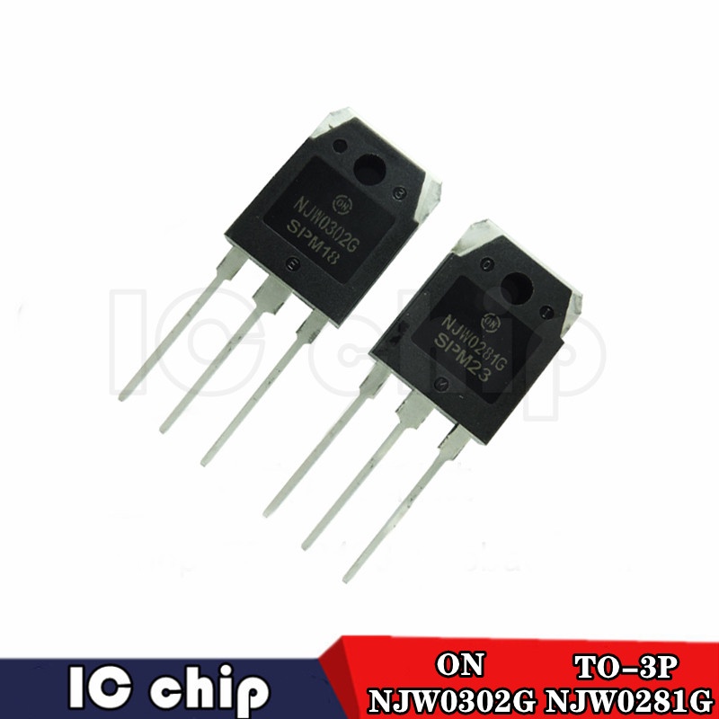 1Pair NJW0281G NJW0302G NJW 0281G NJW 0302G Power Bipolar Transistor | Shopee Philippines