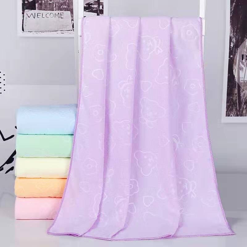 SF Microfiber Towel Korean Try Bath Towel | Shopee Philippines
