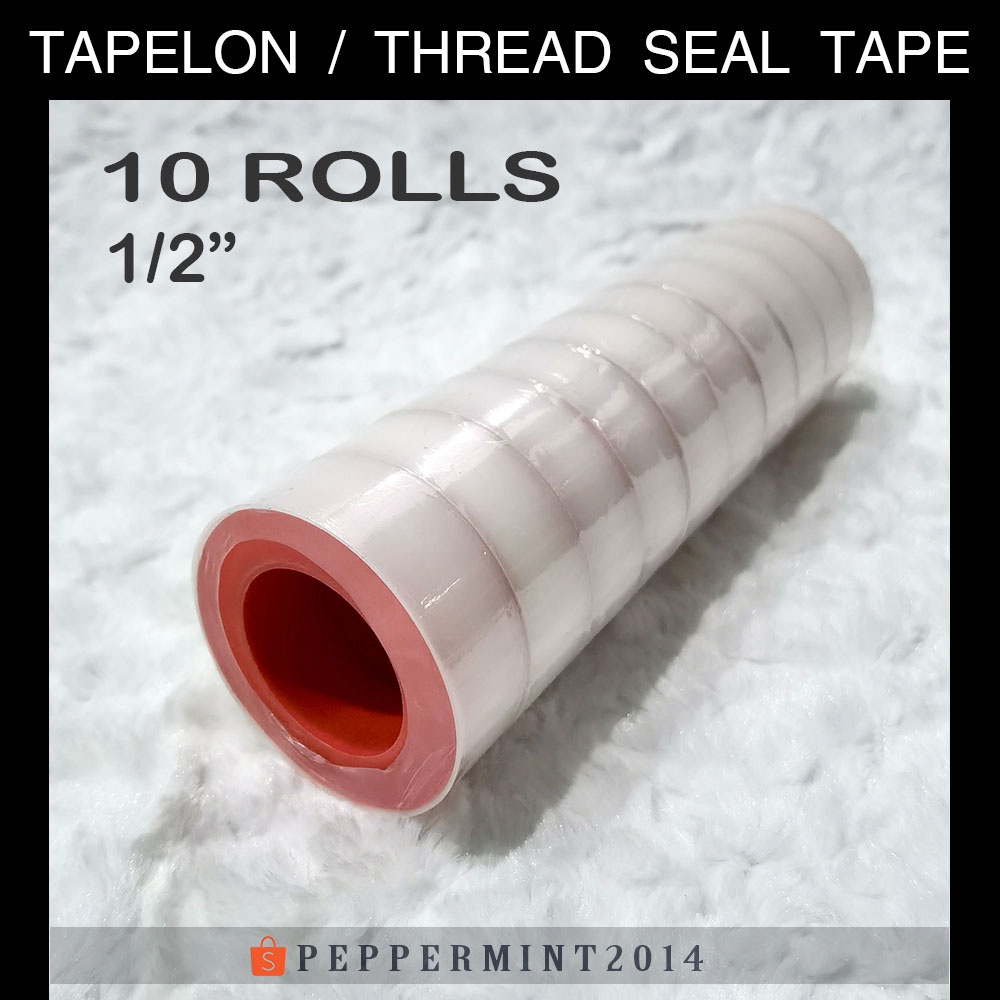 10ROLLS Adhesive Teflon Thread Seal Sealant Tapelone Tape Plumbing Pipe ...