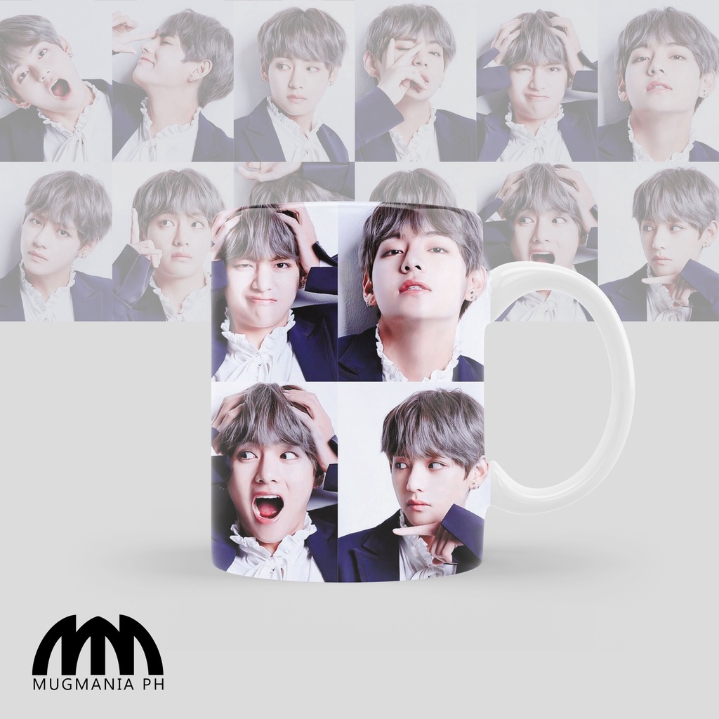 KPOP Mugs - Mugmania - KPOP Member - KPOP Kim Taehyung "V" Mugs 11oz ...