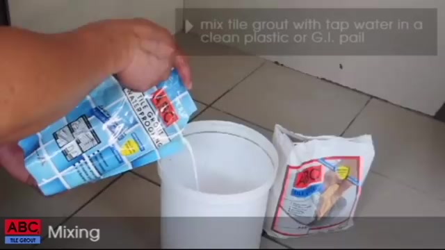 ABC Tile Grout Original 2kg, Tile Gap Filler (Many Colors Available ...