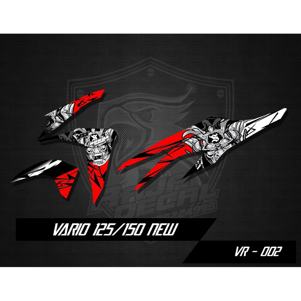 Sticker Striping Honda Vario 125/150 New Modif Code VR 002 | Shopee ...