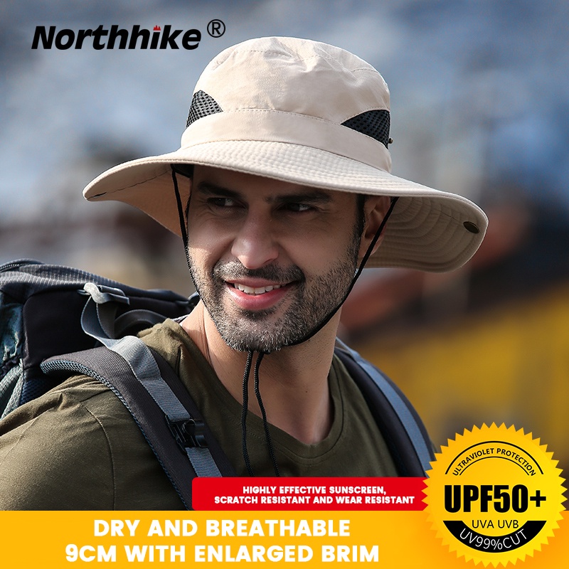 Northhike Fisherman Camping Hat UV Sun Hat for Men Women Jungle Fishing ...