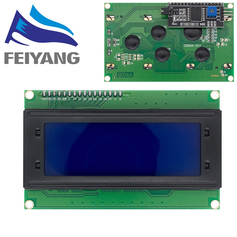 20x4 LCD Modules 2004 LCD Module with LED Blue/Yellow green Backlight ...