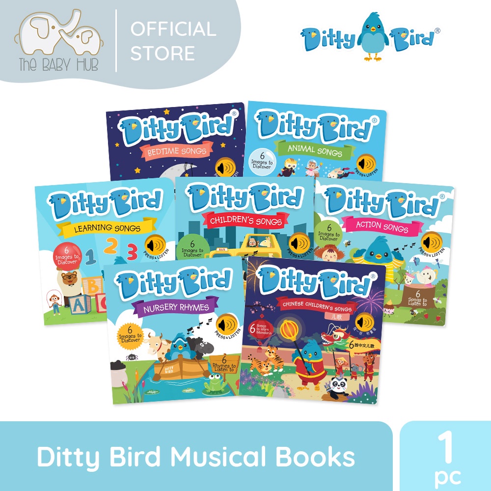 Ditty Bird Musical and Sound Board Books | Shopee Philippines