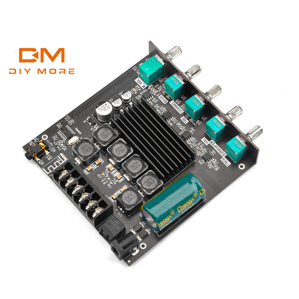 DIYMORE Tb21 2.1 Channel Bluetooth 5.0 Digital Power Amplifier Module ...